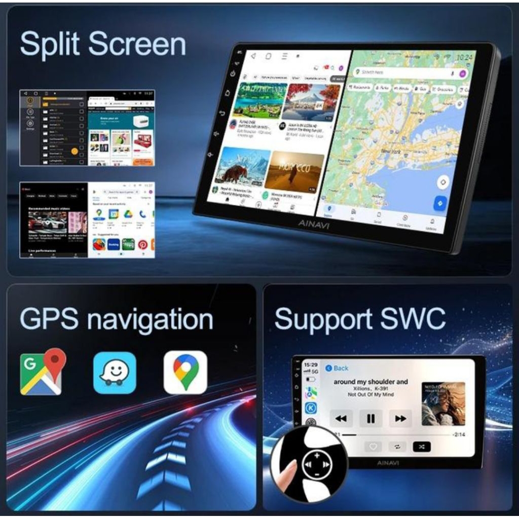 Jual Head Unit Android Mobil Toyota Innova Reborn 10 Inch Double Din ...