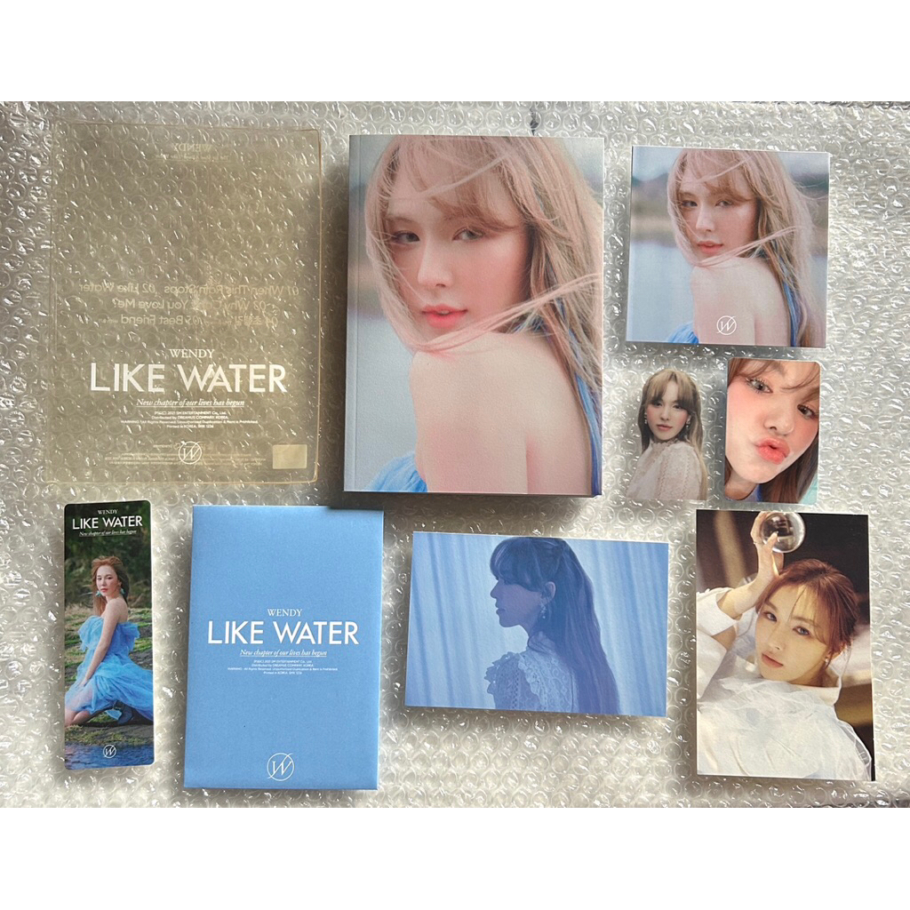Jual (Baca Deskripsi) WENDY [ Red Velvet ] - LIKE A WATER Unsealed ...