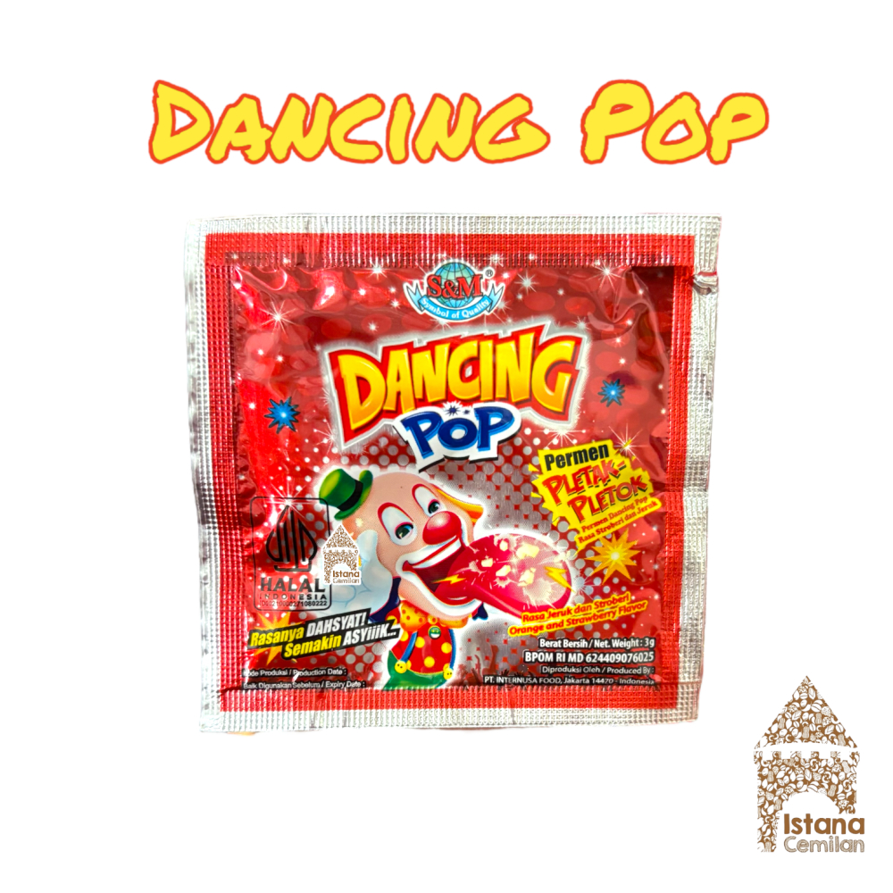 Jual Dancing Pop Permen Pletak Pletok 3 Gram ECERAN | Shopee Indonesia
