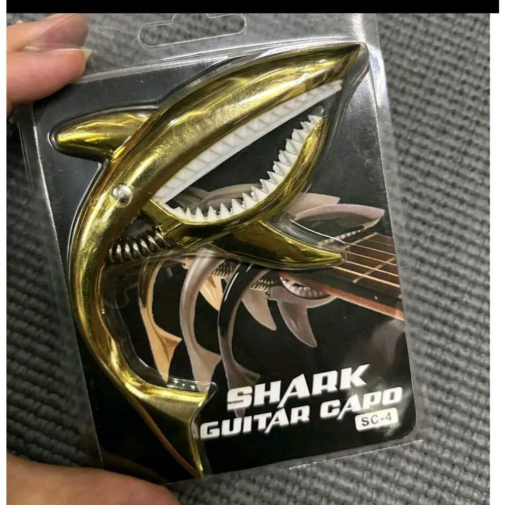 Jual Kapo Gitar Shark / Capo Shark / Penjepit Leher Gitar kualitas ...