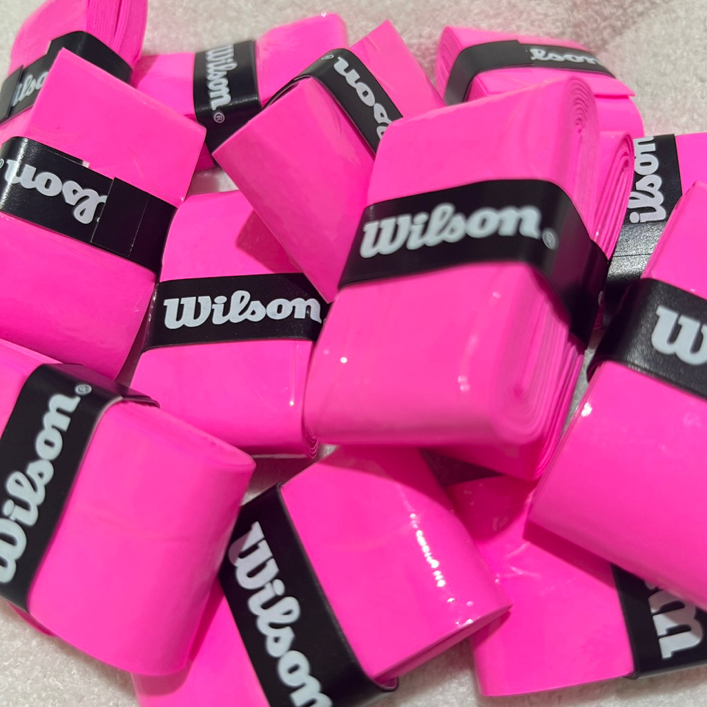 Jual Overgrip WILSON pink / Grip raket tenis WILSON / Grip WILSON warna ...