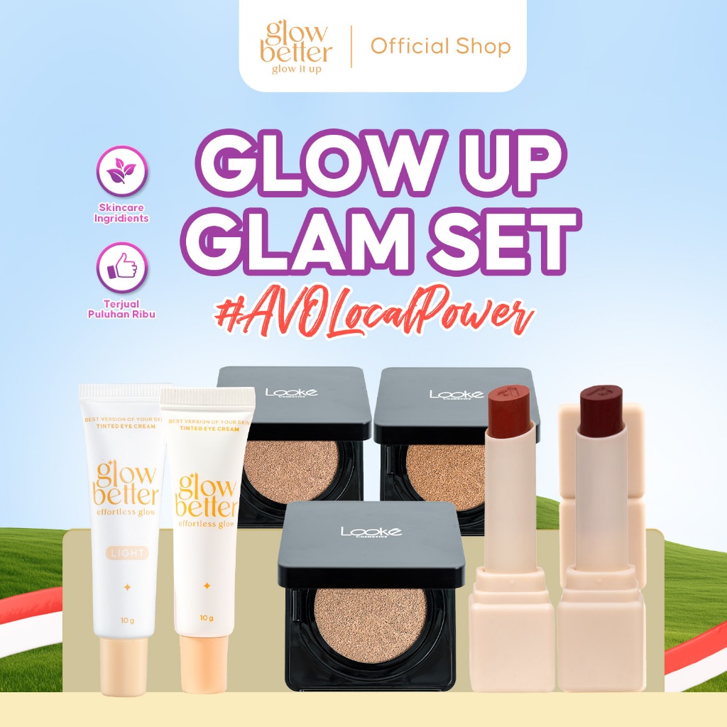 Jual [AVO LOCAL POWER] Make Up Series (Glow Better Effortless Glow Best ...