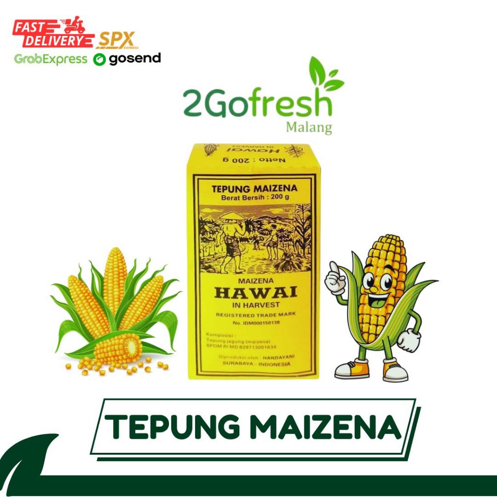 Jual Tepung Maizena Corn Starch Tepung Pati Jagung | 2Gofresh | Sayuran ...