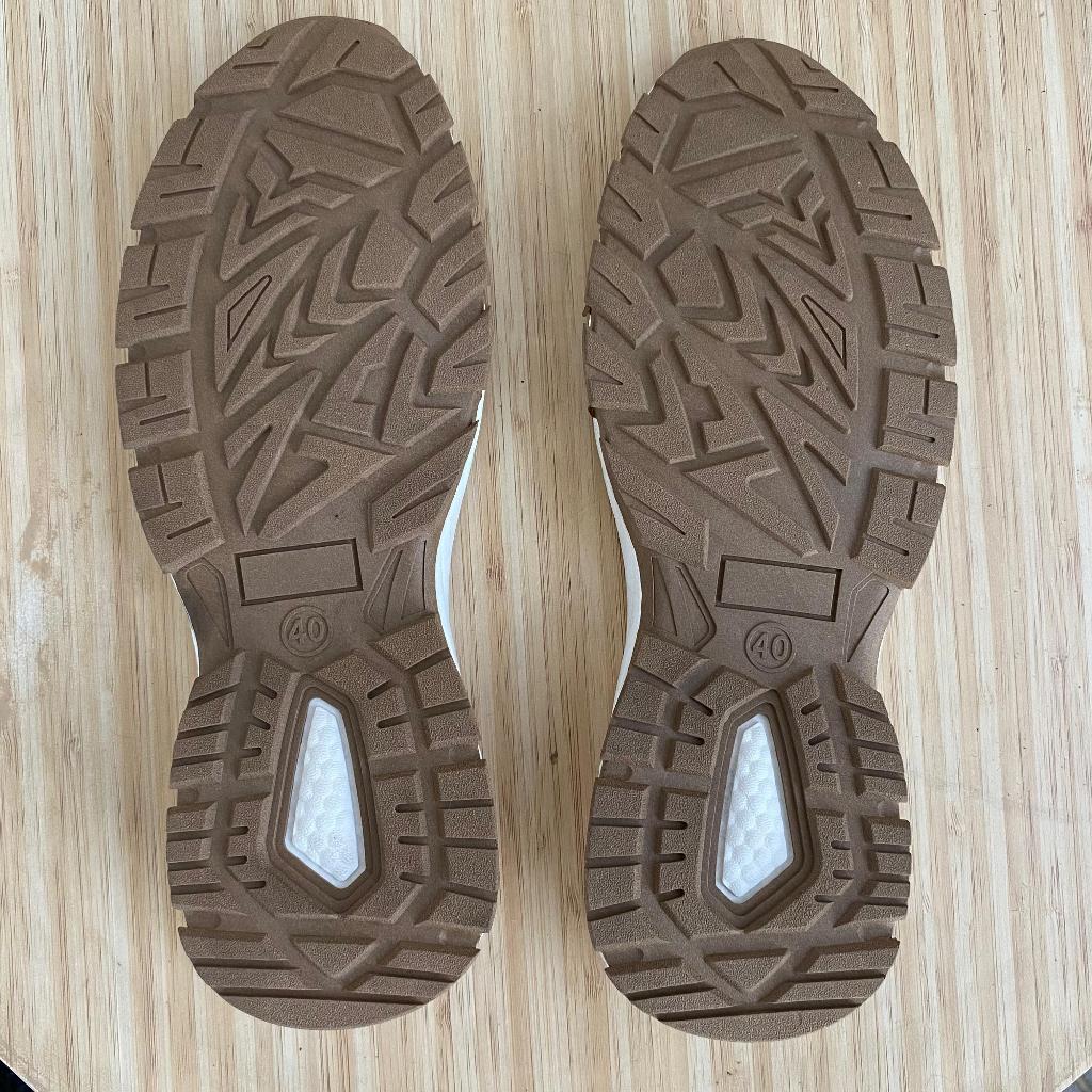 Jual Outsole Sepatu Sneakers Pria Kolombus Putih Coklat Sol Sepatu ...