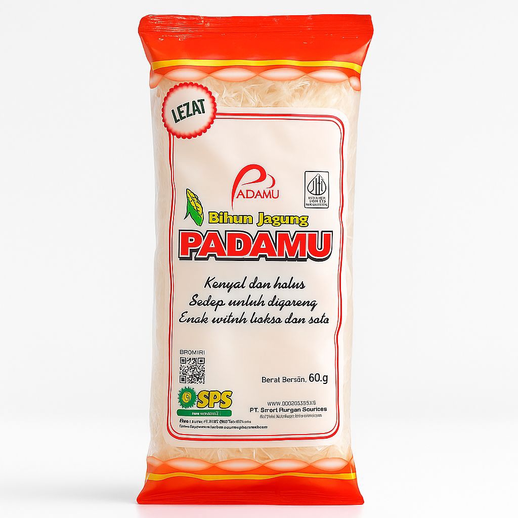 Jual Bihun Jagung Padamu 60gr | Shopee Indonesia