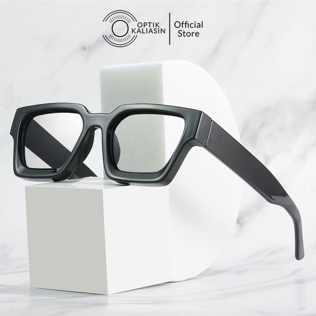 Jual OPTIK KALIASIN - Frame Kacamata vintage tebal bold skena pria wanita square kotak VIRGIL ...