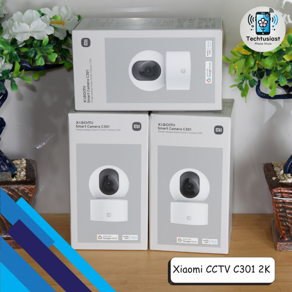 Jual Xiaomi CCTV Smart Camera C301 CCTV 2K garansi Resmi | Shopee Indonesia
