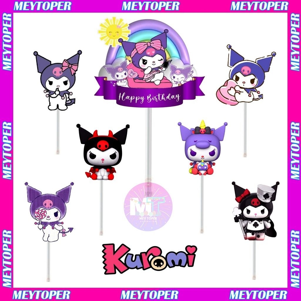 Jual Toper Cake/Toper Karakter/Toper Happy Birthday/Toper Ulang Tahun ...