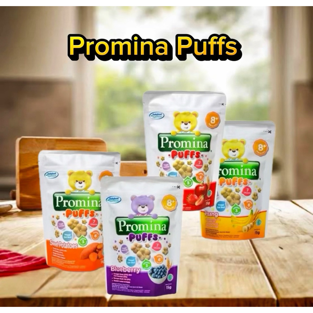 Jual Promina Puff 15 gram / Promina PUFFS Snack Bayi 15 gr | Shopee ...