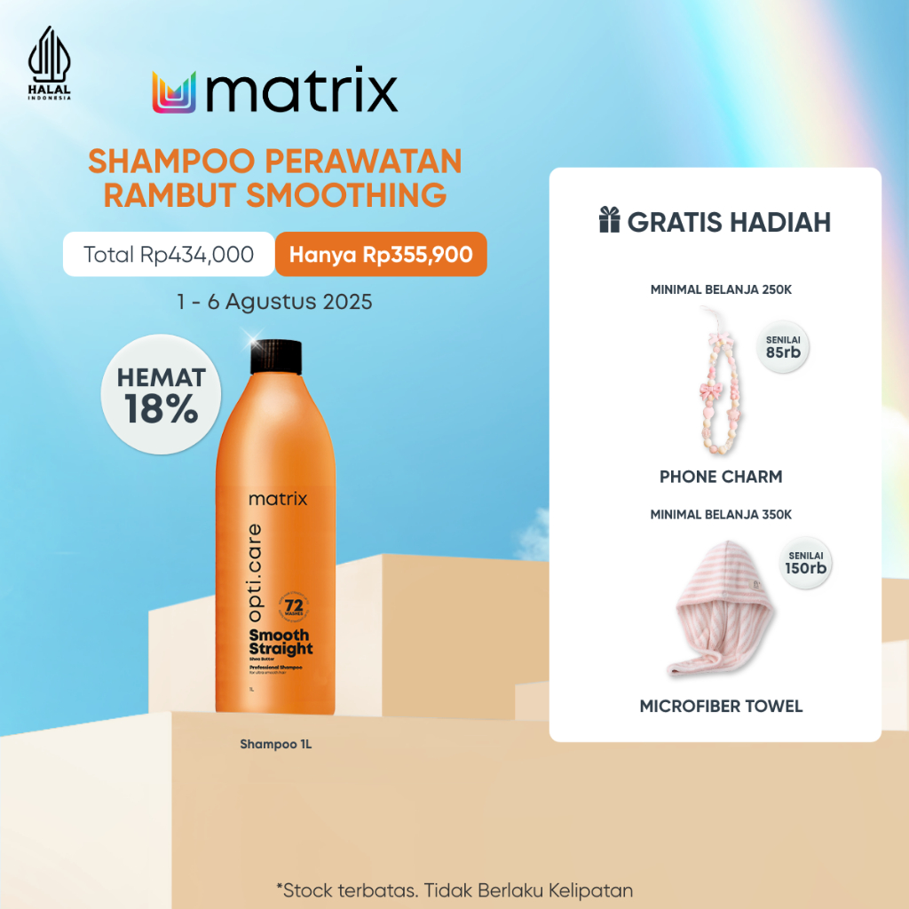 Jual Matrix Opti Care Shampoo 1000ml - Shampoo Professional Perawatan ...