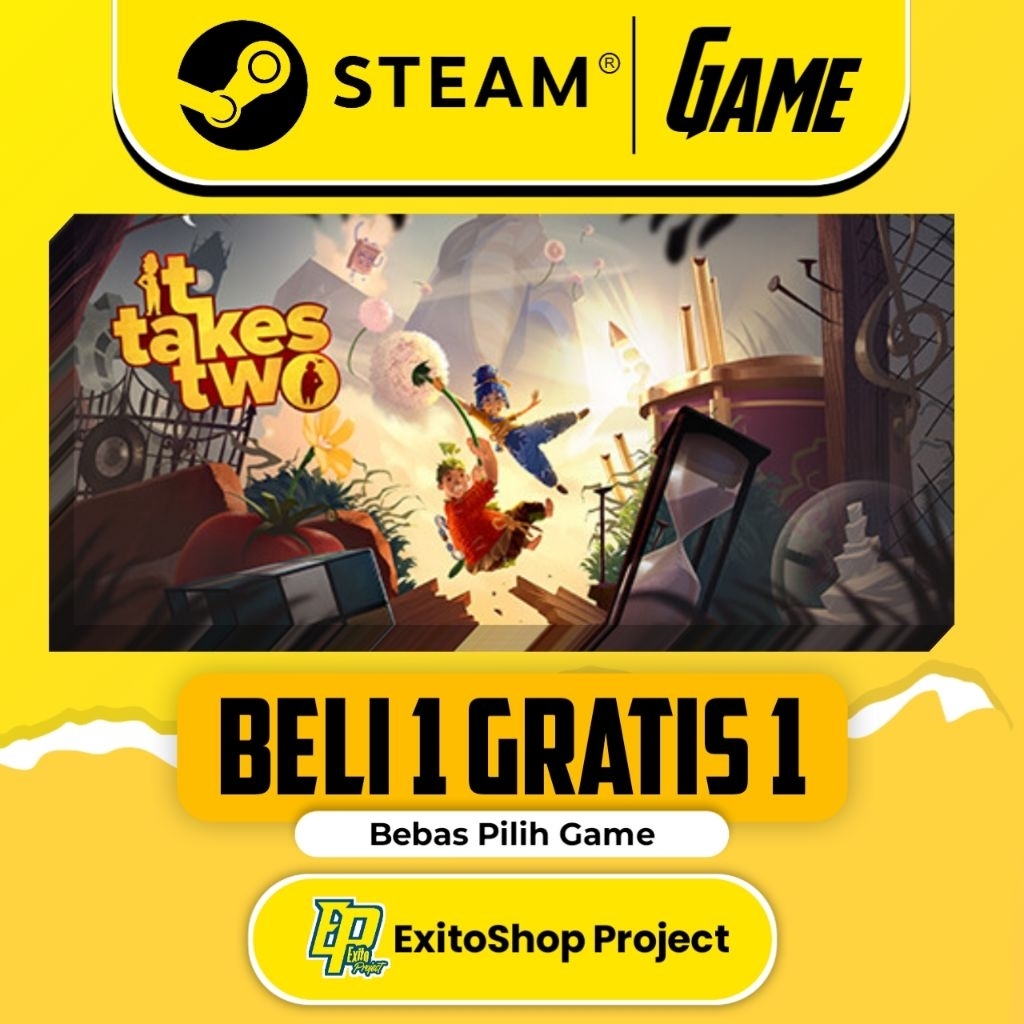 Jual It Takes Two GAME ORIGINAL STEAM | Shopee Indonesia