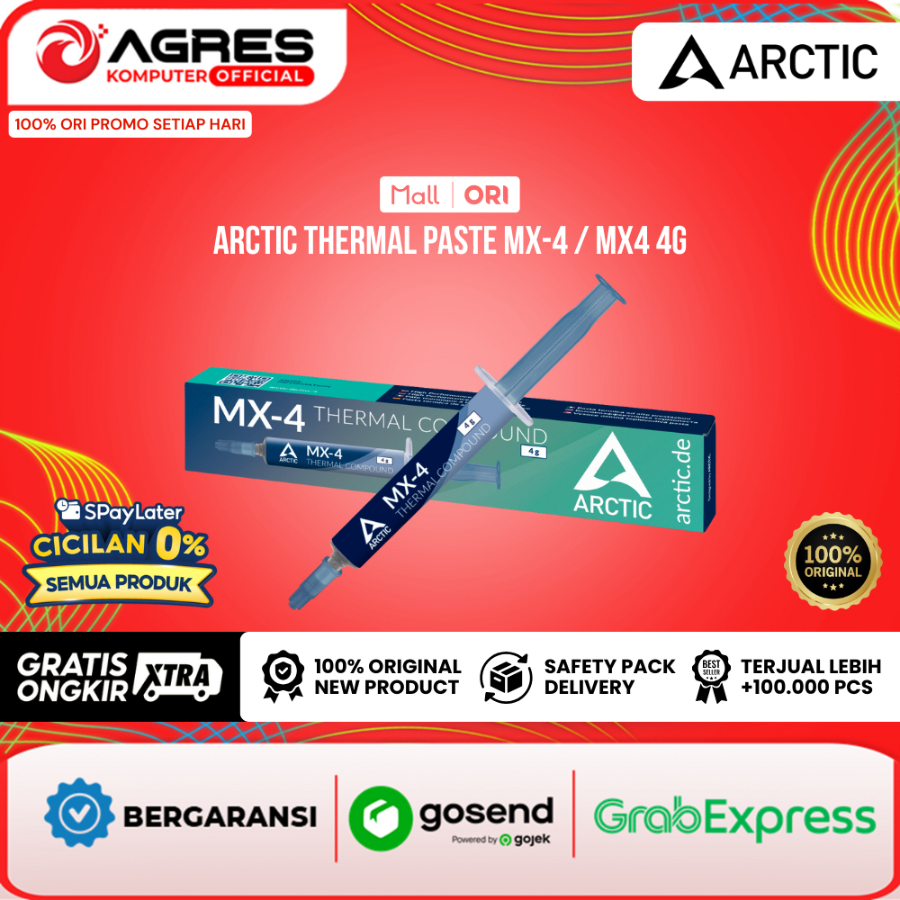 Jual ARCTIC COOLING MX4 MX-4 High Performance Thermal Paste | Shopee Indonesia