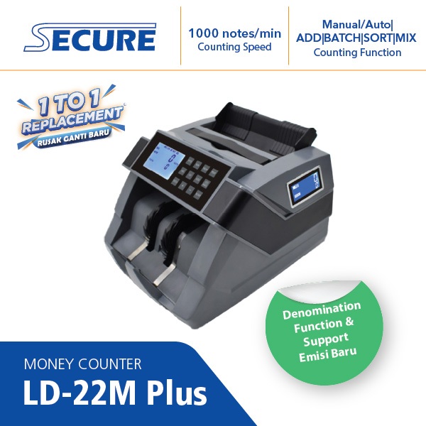 Jual Secure Money Counter LD-1100S Plus | Shopee Indonesia