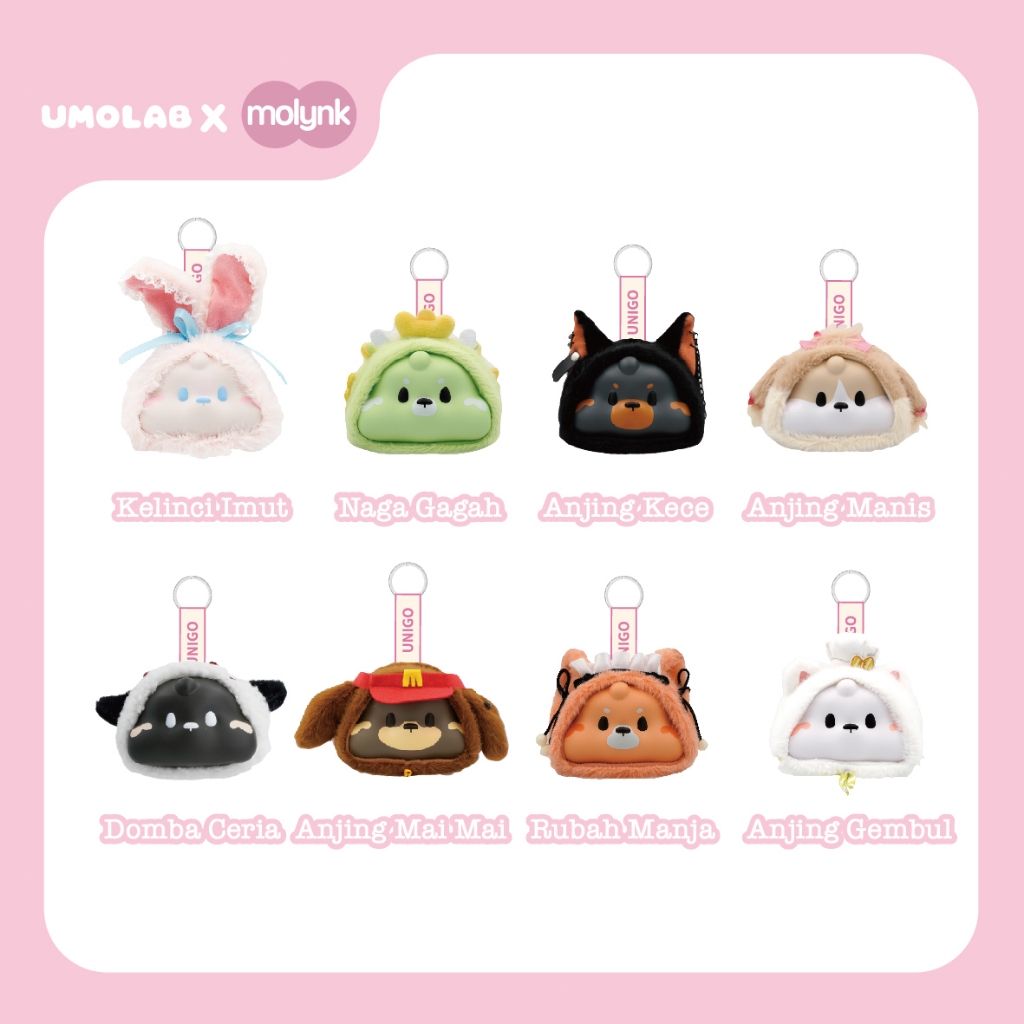 Jual Molynk UNIGO Happy Parade｜Blind Box Squishy Lucu｜Toys Pencet Empuk ...