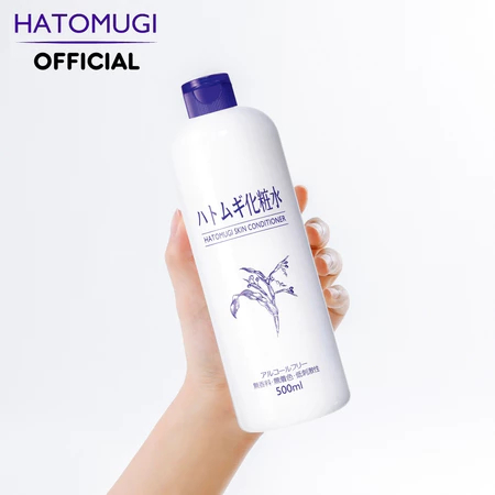 Jual NATURIE Hatomugi Toner Skin Conditioner 500ml Full Size Toner ...