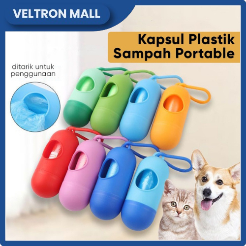 Jual Gantungan Sampah Portable / Tempat Kantong Plastik Sampah Poop ...