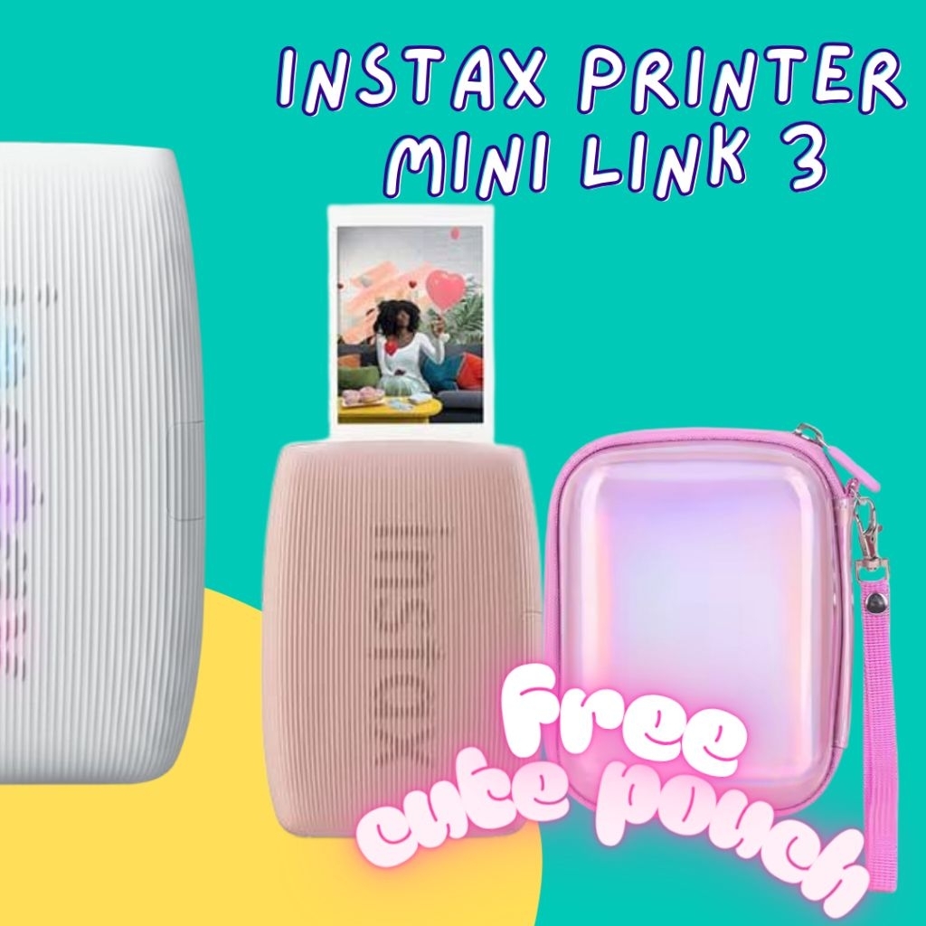 Jual PROMO PAKET INSTAX MINI LINK 3 / INSTAX PRINTER MINI LINK 3 ...