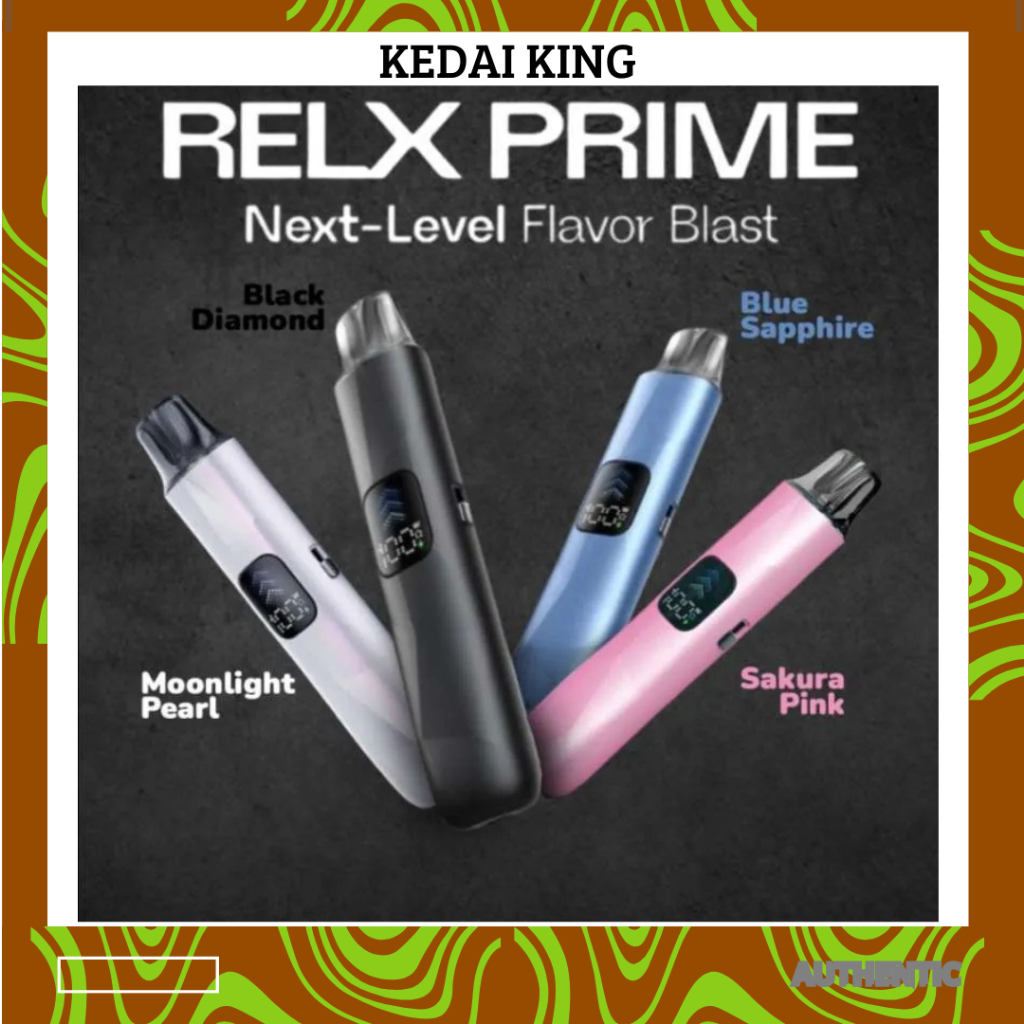 Jual RELX PRIME POD KIT 1000MAH NEW DEVICE RELX AUTHENTIC | Shopee ...