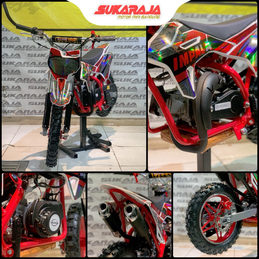 Jual MOTOR MINI TRAIL IMPALA 50cc (2 Tak) | Shopee Indonesia