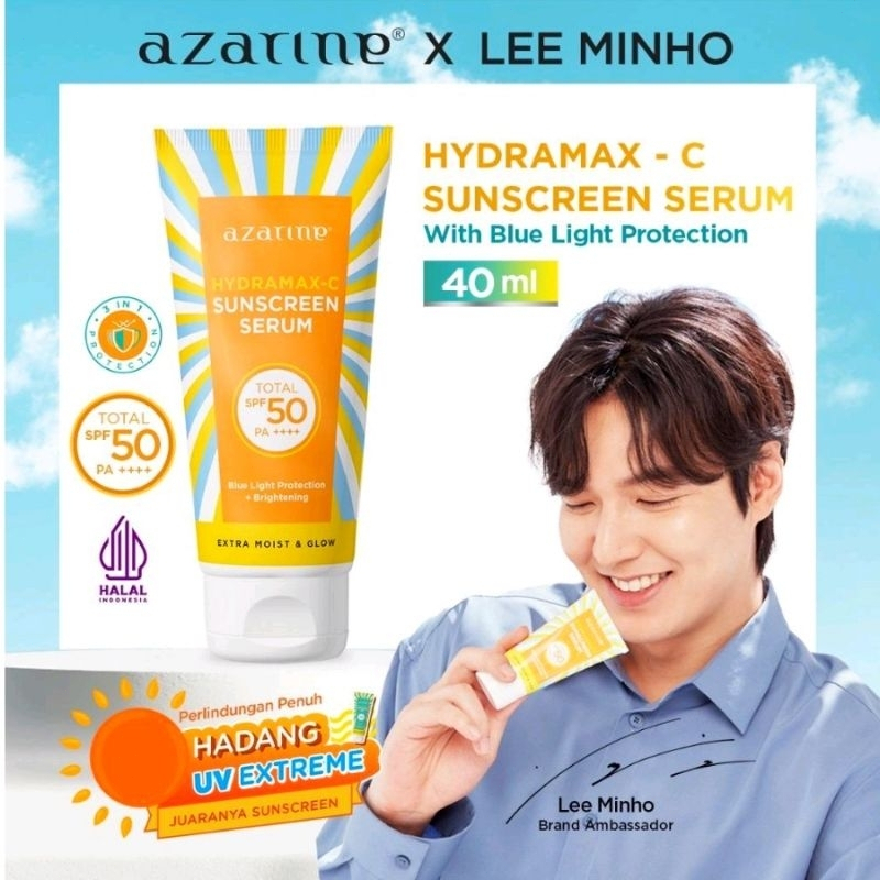 Jual [COD&Ready] Azarin Sunscreen Serum SPF50 PA+++ - Perlindungan UV ...