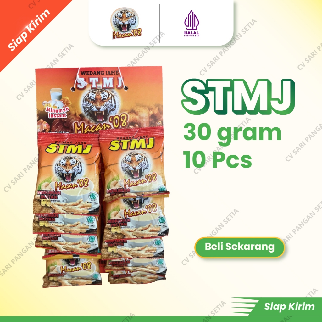 Jual STMJ Macan (30gr x 10 pcs) | Shopee Indonesia