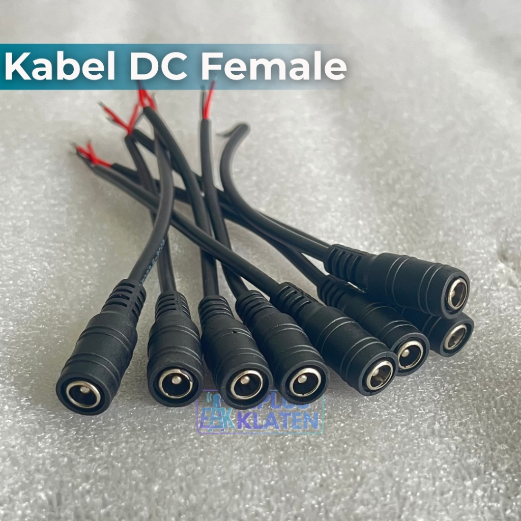 Jual Kabel DC Female Jack Soket DC Female Soket 12 Volt 12V | Shopee ...