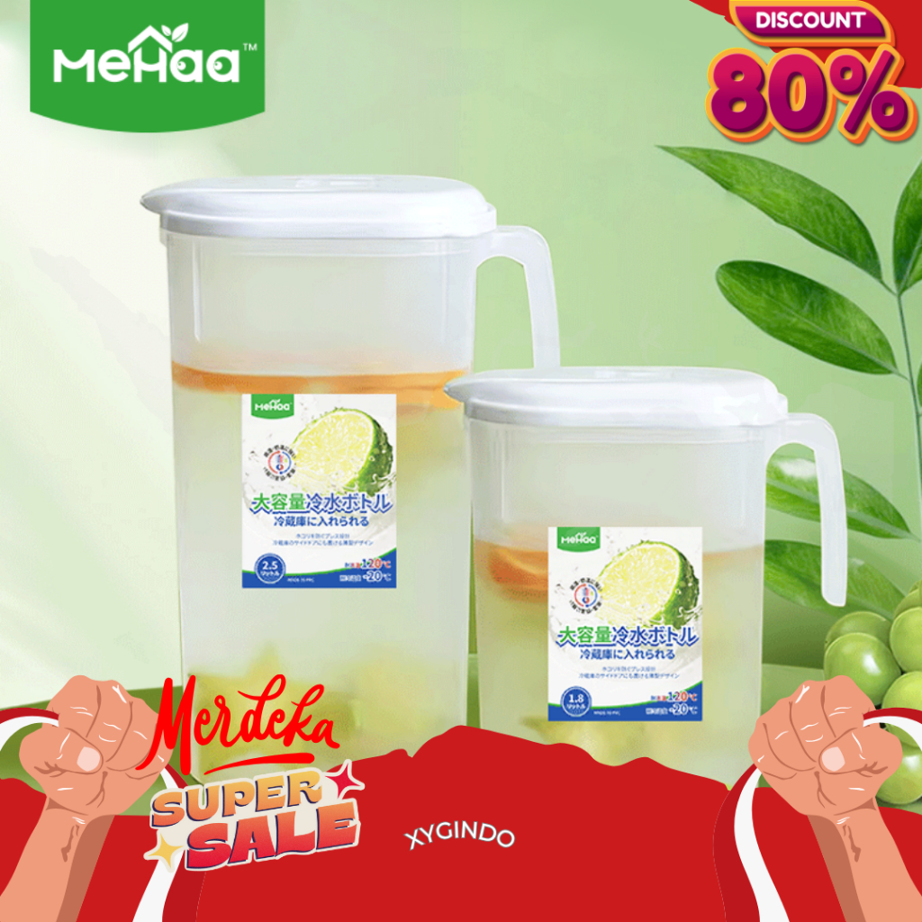 Jual [ISI 2] Teko Air 2.5L + 1.8L BPA Free | Set Dispenser & Pitcher ...