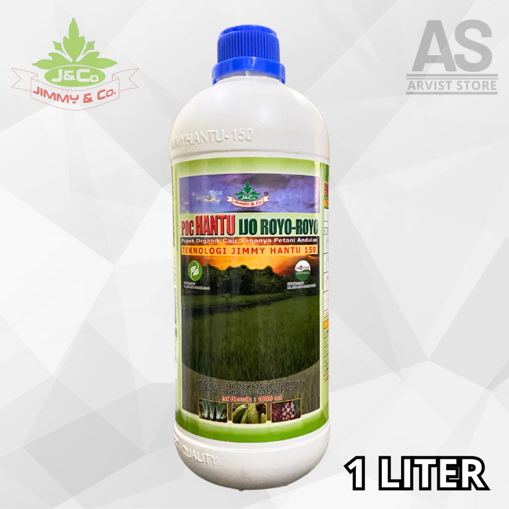 Jual Pupuk Jimmy Hantu Original 1000ml POC ZPT NPK Multiguna | Shopee ...