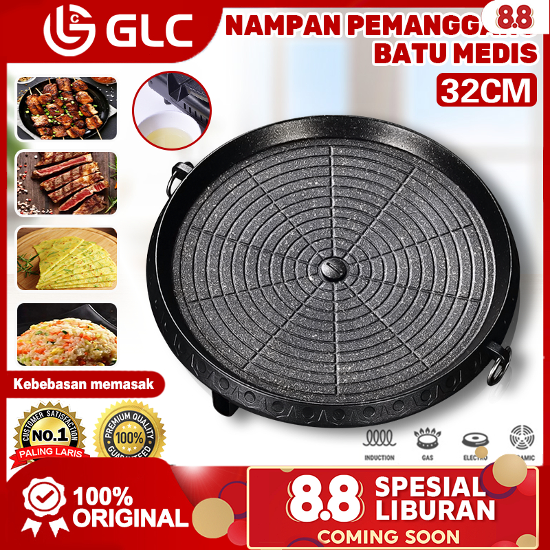 Jual Bulgogi Pan Panci wajan pemanggang Korea BBQ Anti Lengket Grill ...