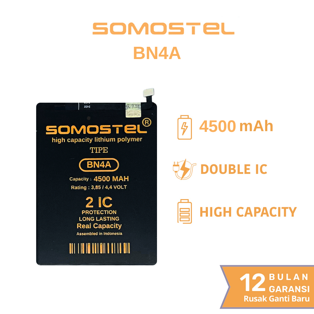 Jual Somostel - BN4A Redmi Note 7 / Redmi Note 7 Pro Batre Batrai ...