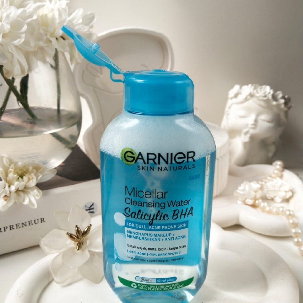Jual Garnier Micellar Cleansing Water Blue Salicylic BHA 50ml | Shopee ...