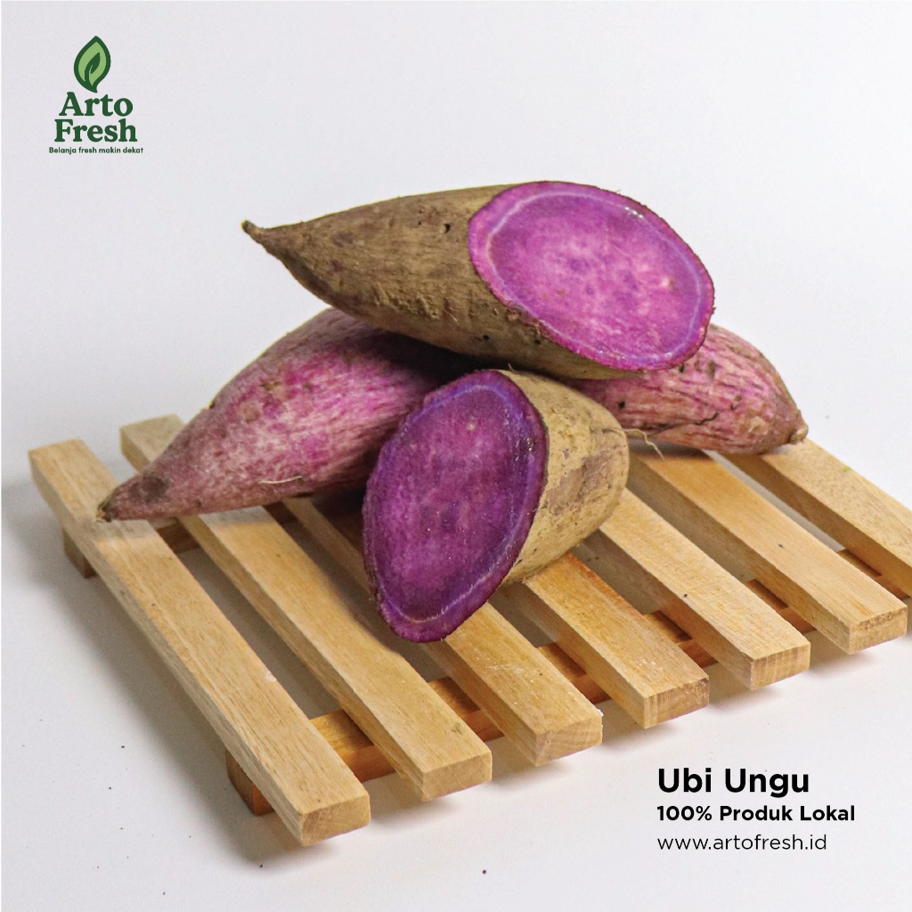 Jual Ubi Ungu Penuh Gizi, ArtoFresh Pack 1 Kg | Shopee Indonesia