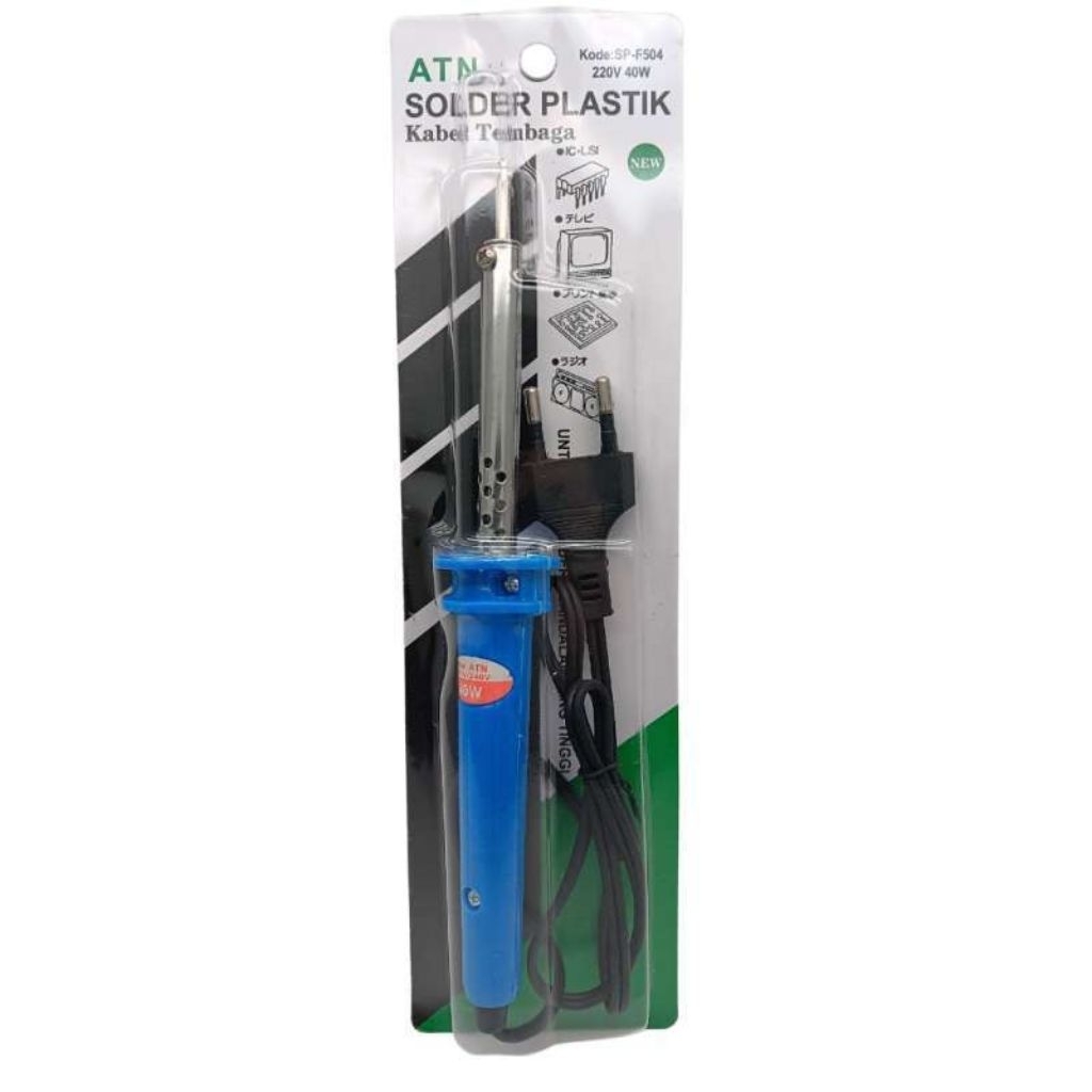Jual Solder Plastik 40 VWatt/Solder Pvc 40 Watt YOSHINOGAWA | Shopee ...