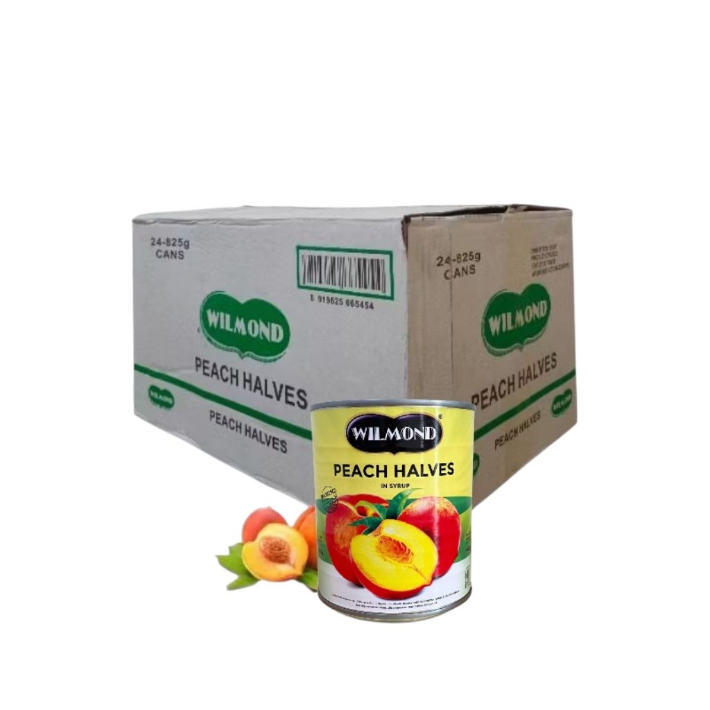 Jual wilmond peach full carton 825g x 24 kaleng - Dus | Shopee Indonesia