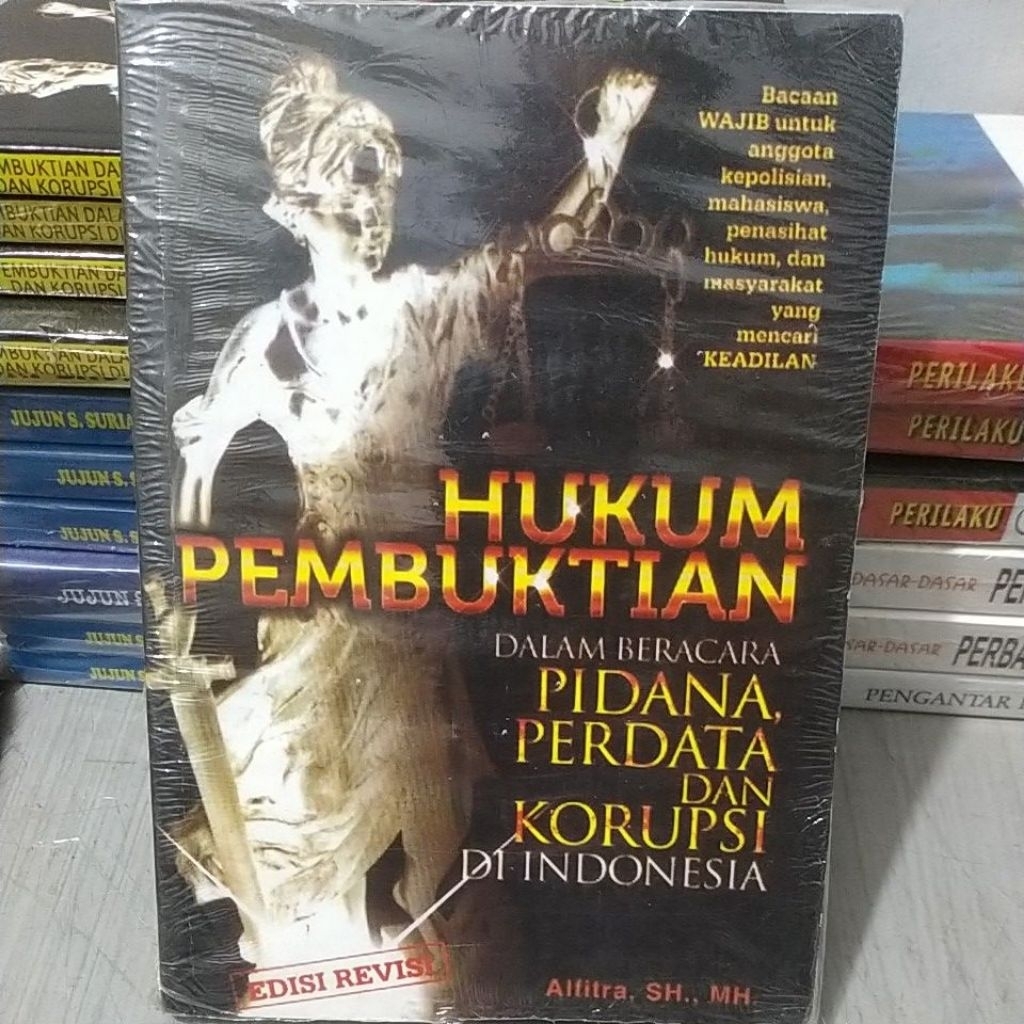Jual Hukum pembuktian dalam beracara Pidana,Perdata dan Korupsi di ...