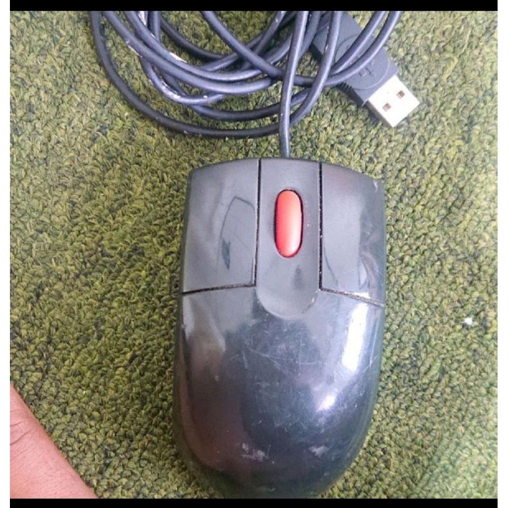 Jual mouse kabel wired USB IBM original | Shopee Indonesia