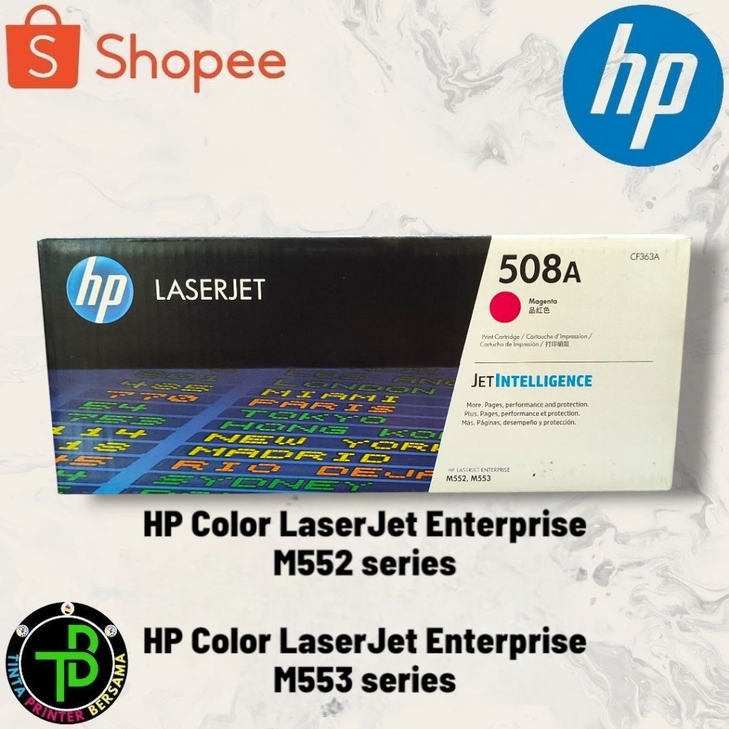 Jual Toner Hp LaserJet 508a / Toner Cartridge Hp 508A Magenta HP Color ...