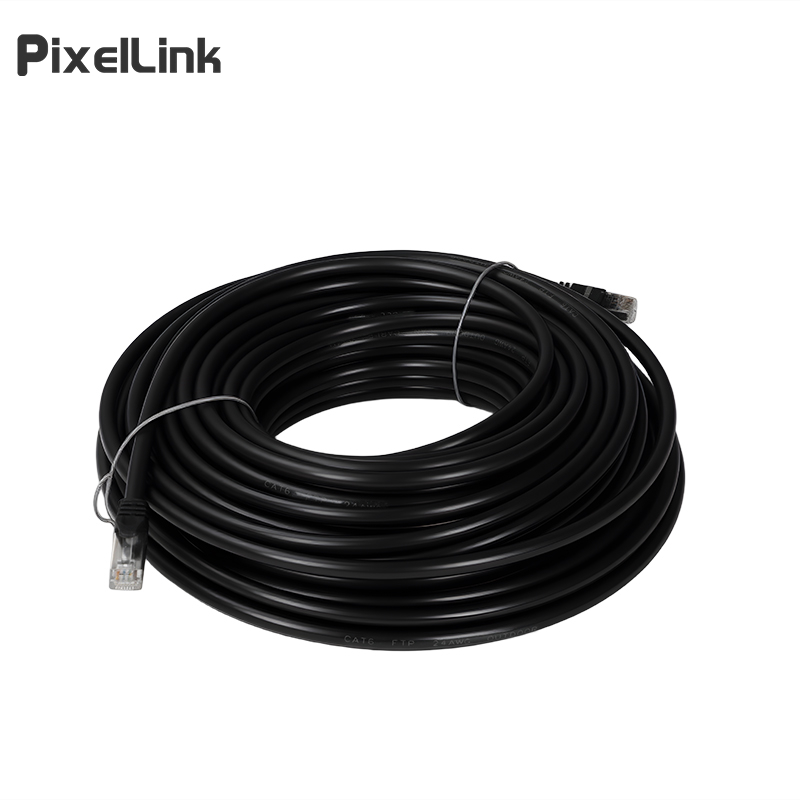 Jual PixEILink 80-100M Kabel Ethernet berlapis emas Cat6 RJ45 UTP/FTP ...