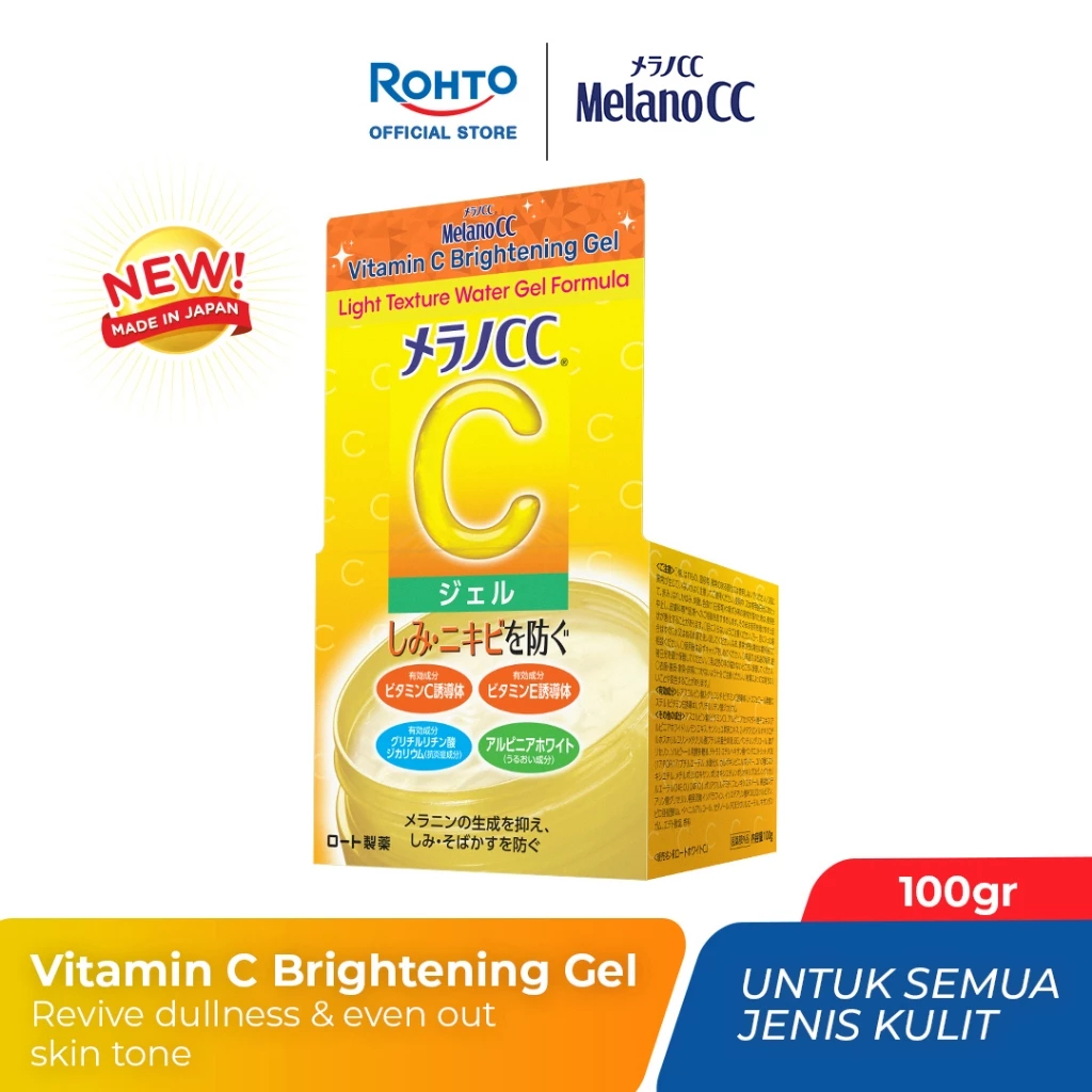Jual Melano CC Vitamin C Brightening Gel 100 gr - Fresh Gel Type ...