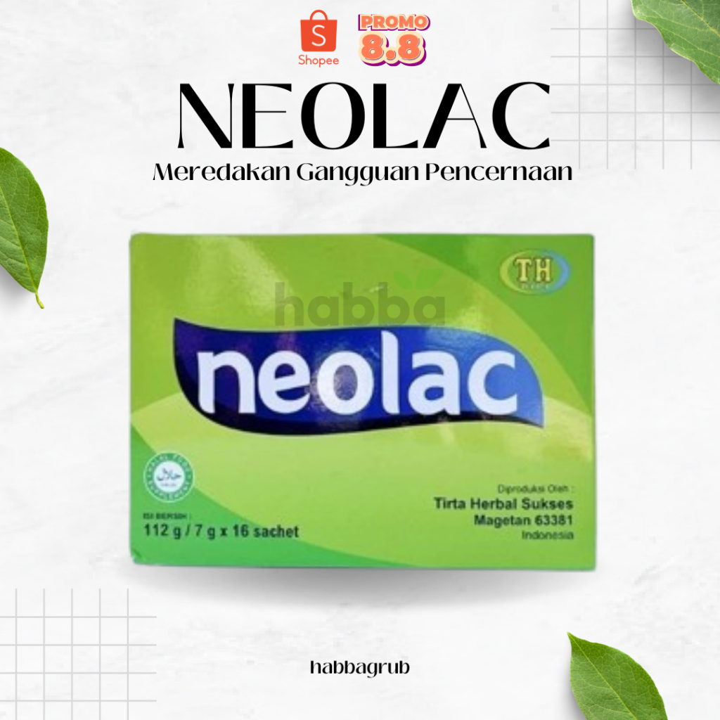 Jual Bioth Neolac Probiotik Serbuk Kemasan Sachet 16x7gr BPOM Solusi ...