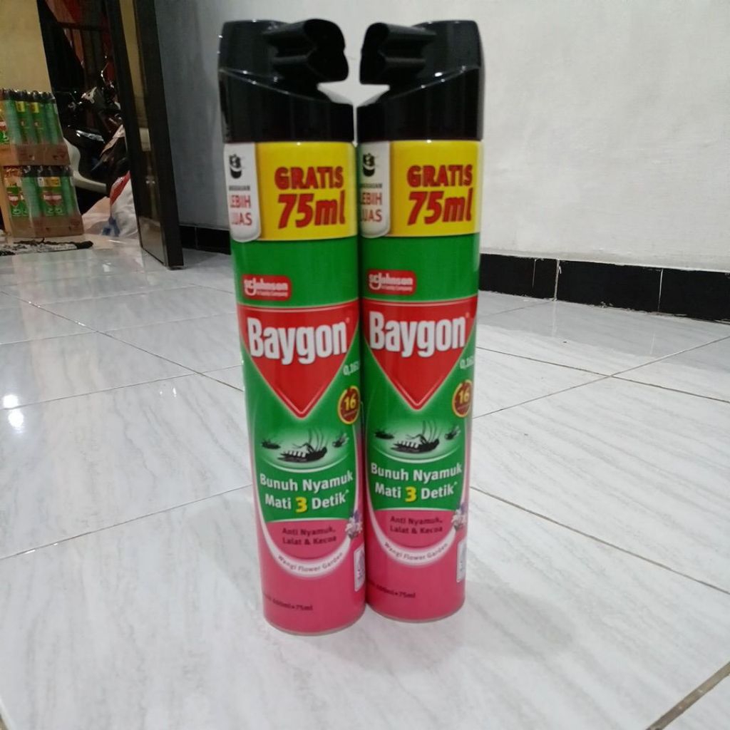 Jual Baygon obat nyamuk 600ml | Shopee Indonesia