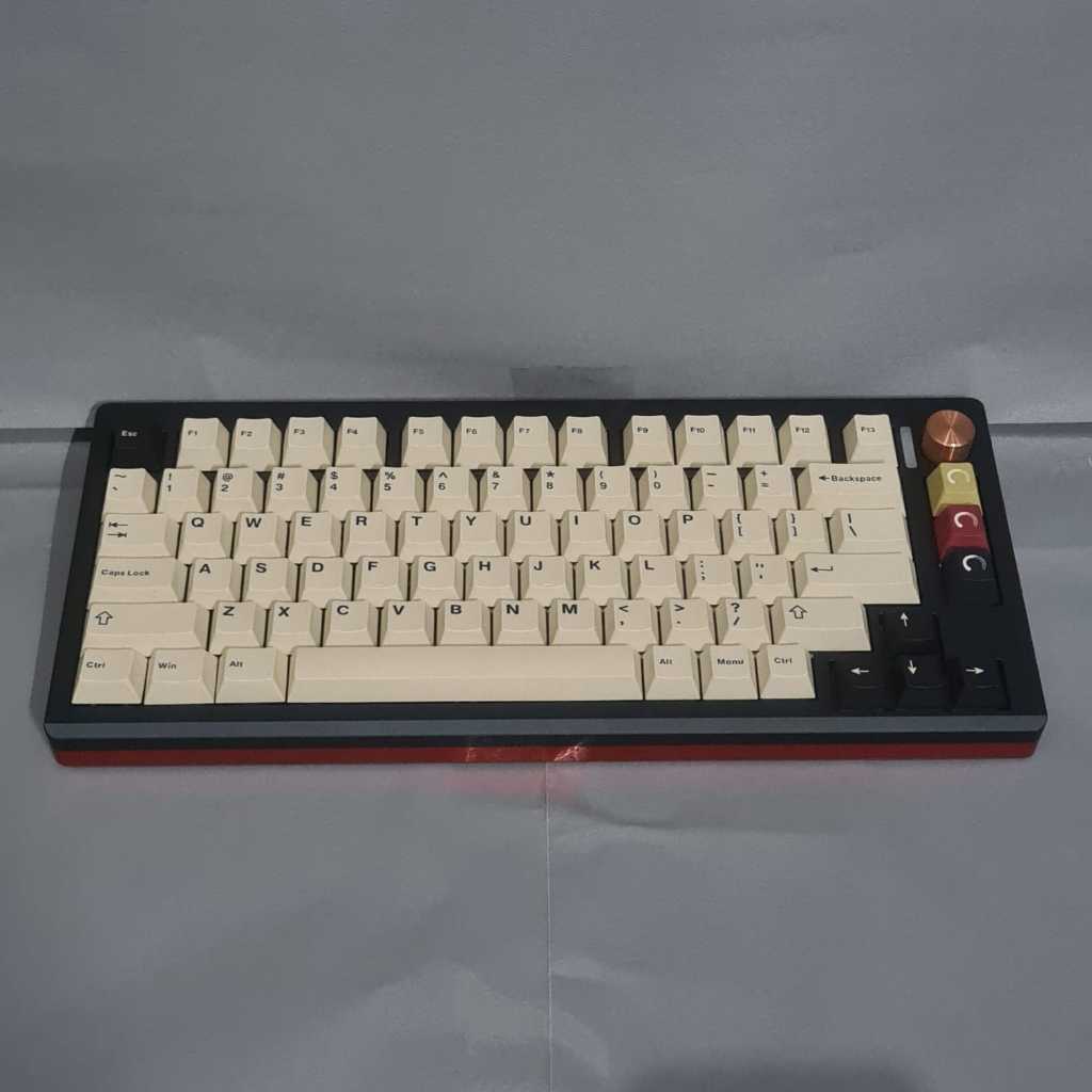 Jual Keycaps WS Wuque Studio Creamy Charcoal Doubleshot PBT 75% ...
