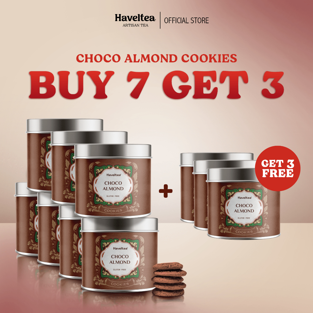 Jual Haveltea Cookies Choco Almond Gulten Free | Shopee Indonesia