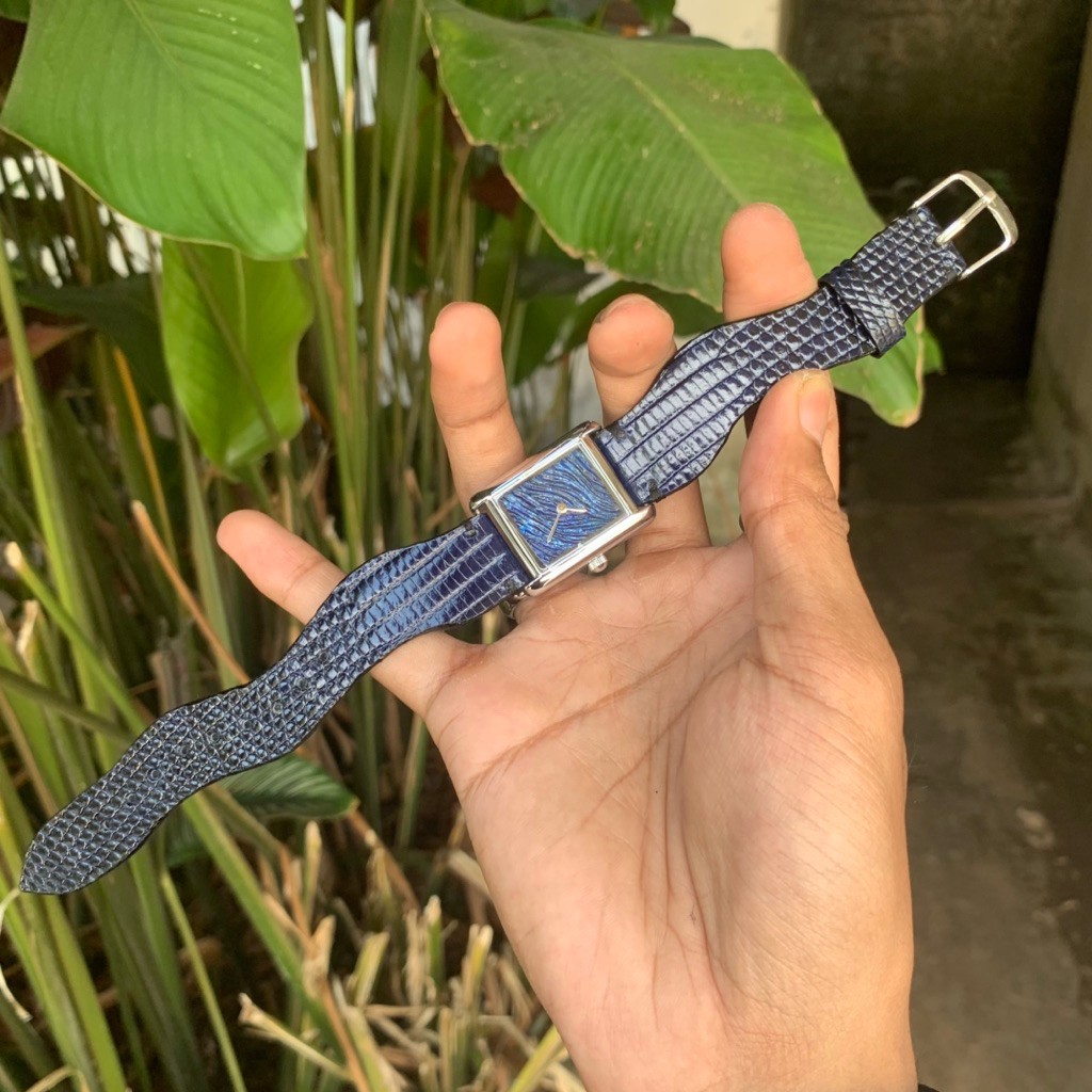 Jual JAM TANGAN CUSTOM TEXTURE TANK LIZARD | Shopee Indonesia