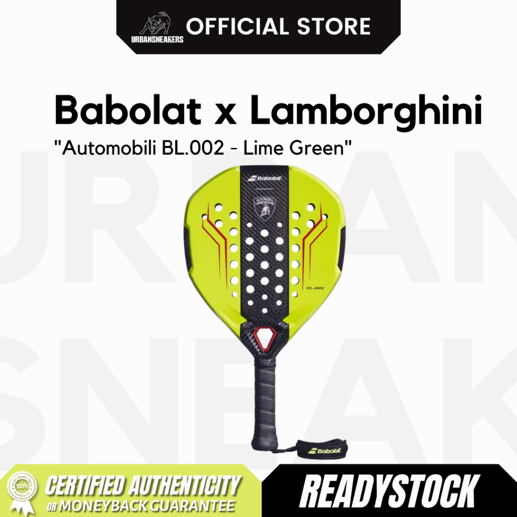 Jual Babolat x Lamborghini Automobili BL.002 Lime Green Padel Racket ...