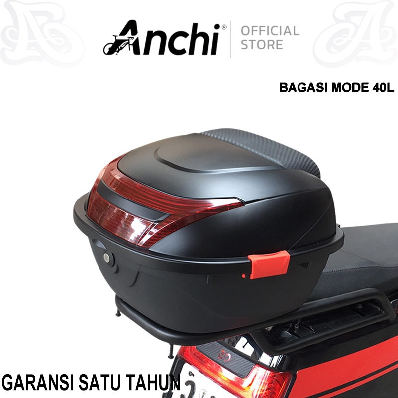 Jual ANCHI Bagasi sepeda motor 36L/40L Bagasi sepeda motor large ...