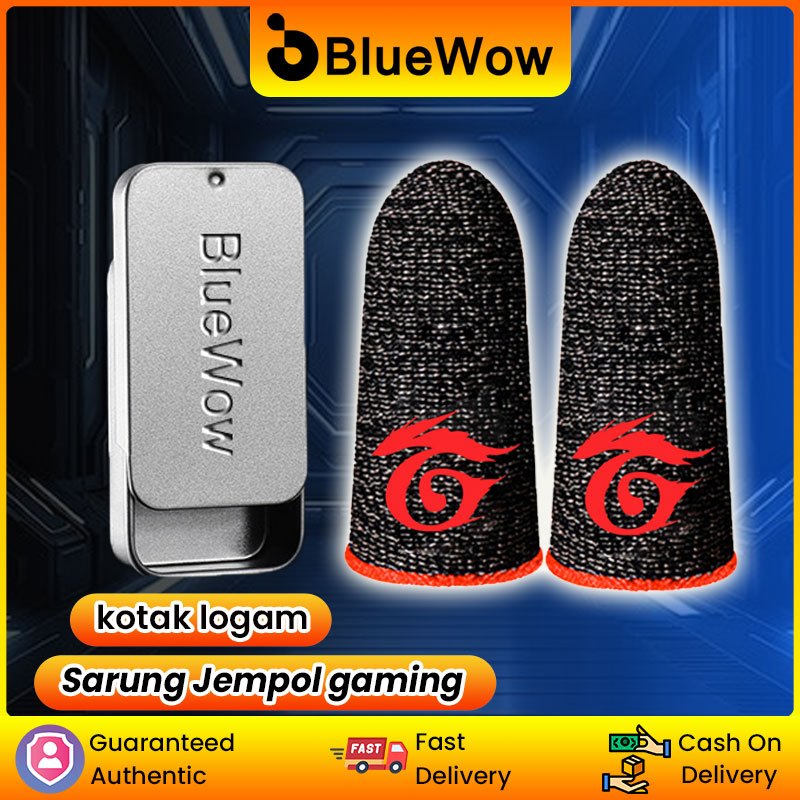 Jual BlueWow Sarung Jempol Gaming Anti Keringat Responsif Finger Touch Premium | Shopee Indonesia