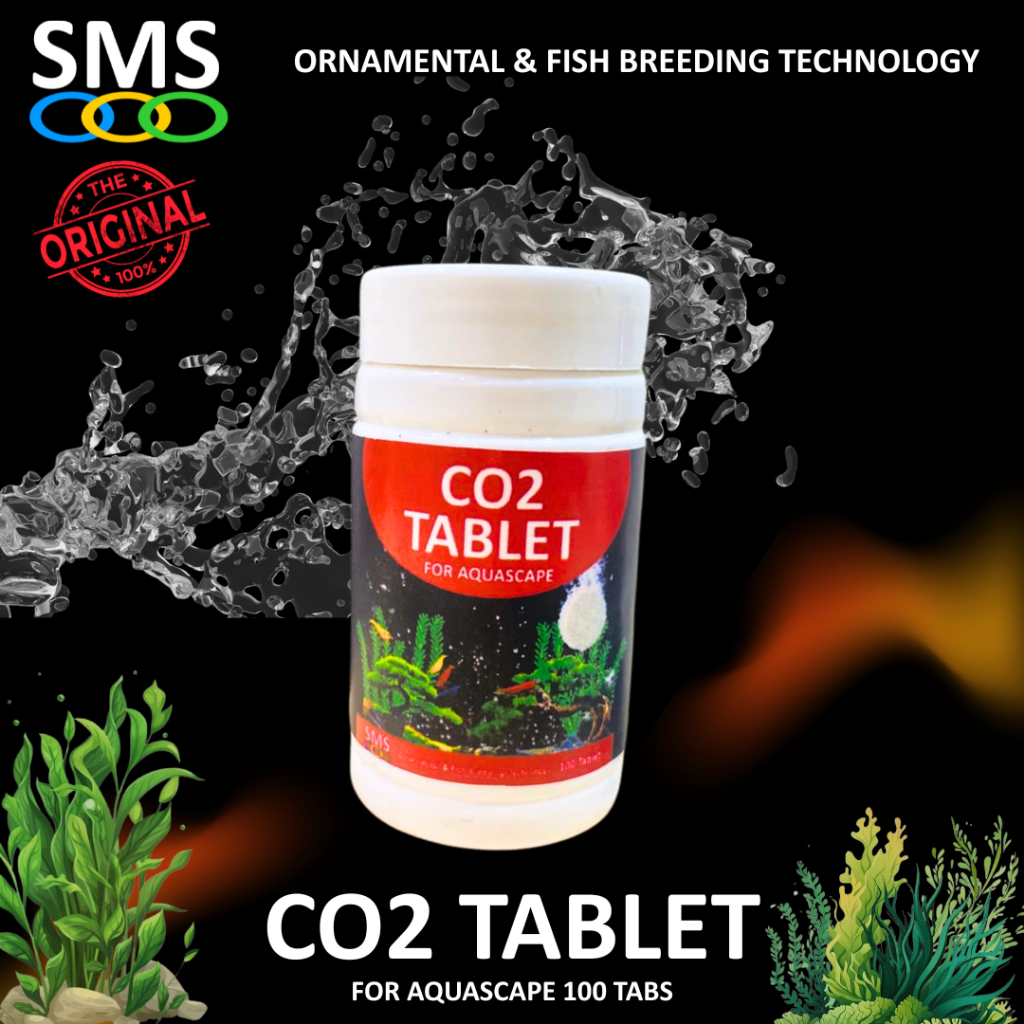 Jual CO2 isi 100 Tablet Tanaman Perawatan Aquascape/Karbondioksida Tablet | Shopee Indonesia