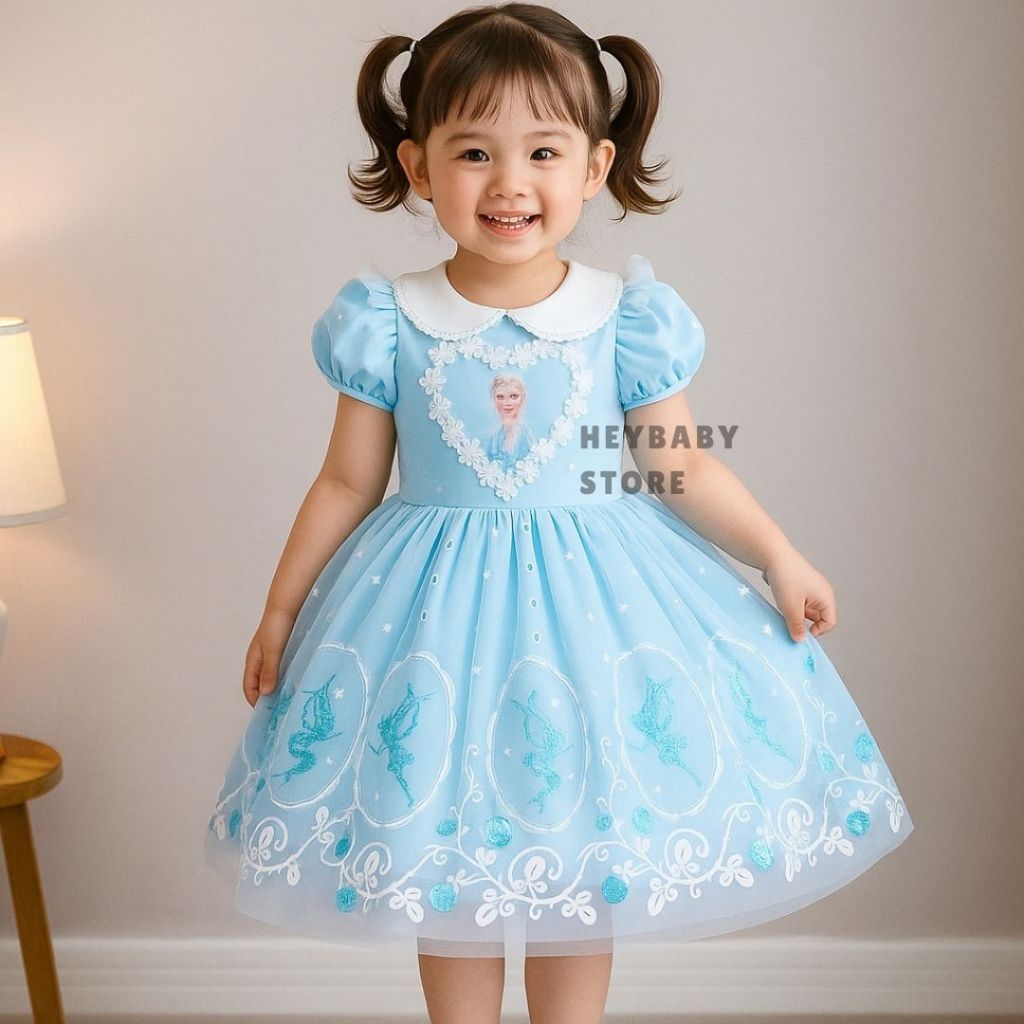 Jual PROMO 12.12 heybaby dress QUEEN ICE FROZEN Gaun Frozen Elsa Pesta ...