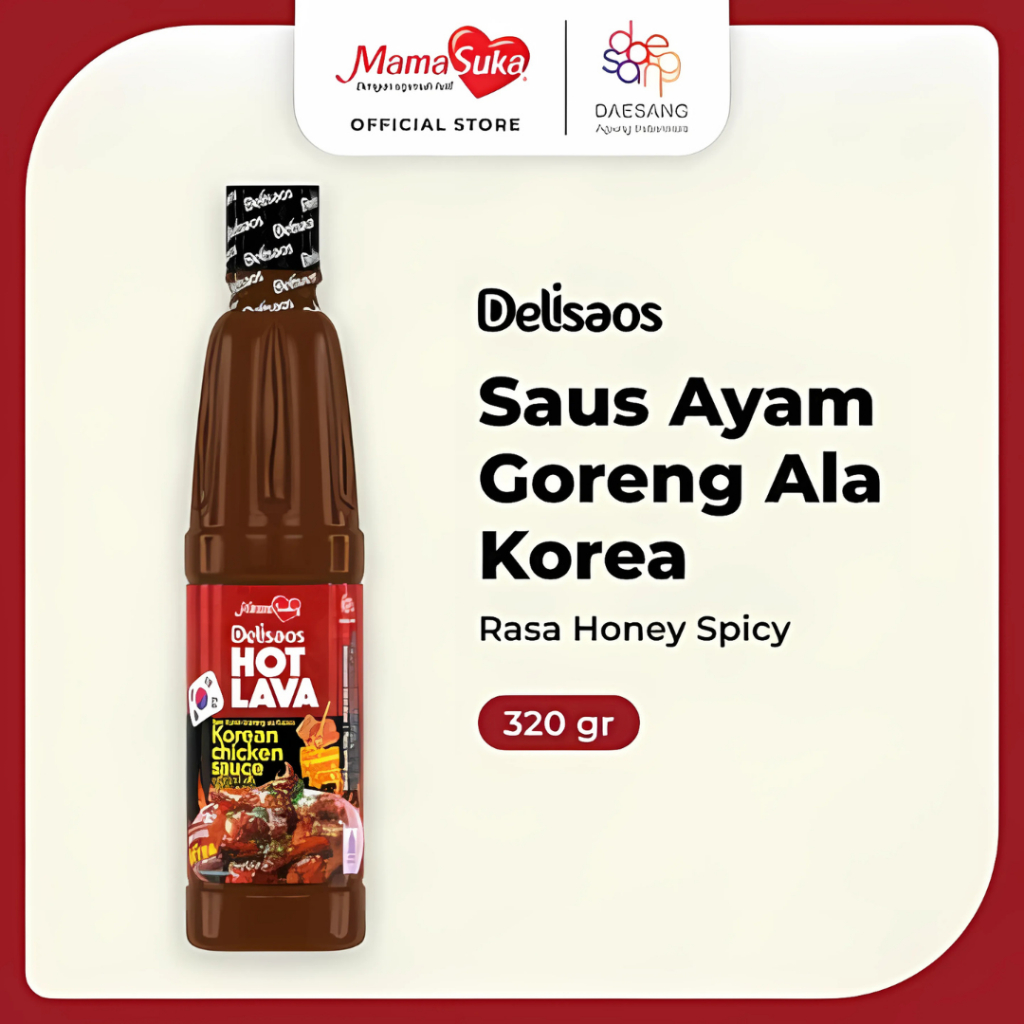 Jual Saus Hot Lava Honey Spicy 320gr Mamasuka | Shopee Indonesia